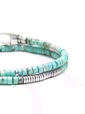 NIALAYA JEWELRY Turquoise Wrap Bracelets