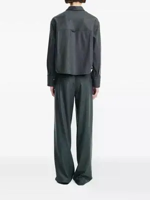Maria Mcmanus Button-up Cropped Shirt