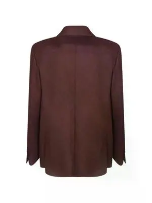 LARDINI Peak-lapel Single-breasted Blazer