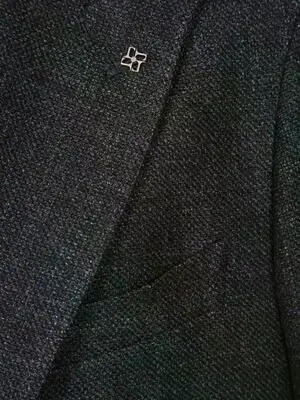 Tagliatore Peak-lapel Single-breasted Blazer