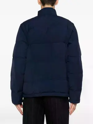 Eleventy Quilted Detachable-sleeve Jacket