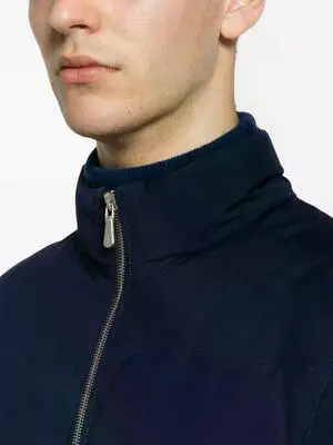 Eleventy Quilted Detachable-sleeve Jacket