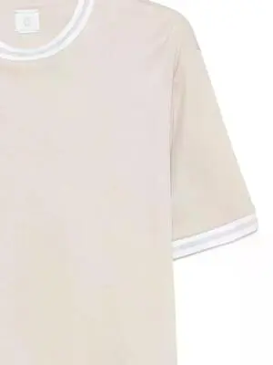 Eleventy Contrast-trim T-shirt