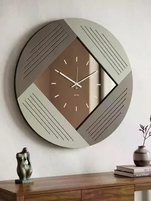 ARTI & MESTIERI Oblique Wall Clock - Grey