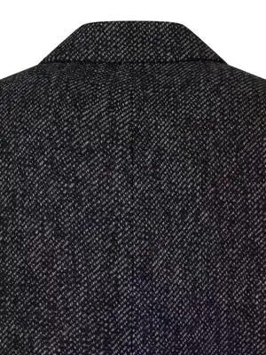 STUDIO TOMBOY Herringbone-pattern Double-breasted Coat