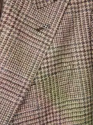 Tagliatore Double-breasted Check Blazer - Brown