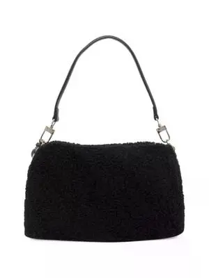 V°73 Ski Glam Logo-embroidery Shoulder Bag - Black