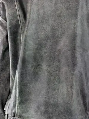 TRUE AVENUE Distressed Leather Jacket