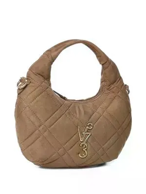 V°73 Mini Diaspro Quilted Tote Bag - Neutrals
