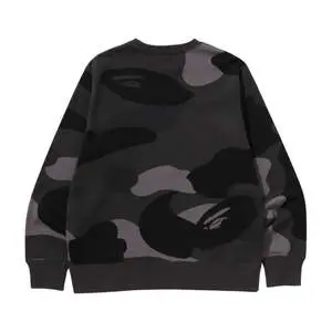 A BATHING APE Mega Color Camo Big Ape Head Sweatshirt