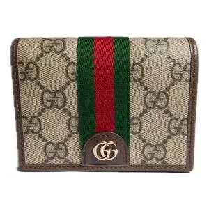 Gucci Ophidia Small Wallet - Beige