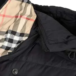 Burberry Belted Hooded Down Jacket