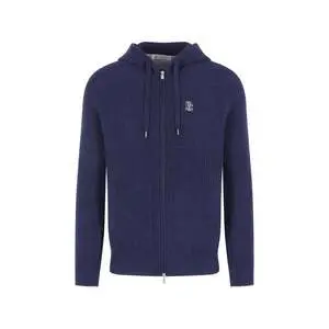 Brunello Cucinelli Sweaters & Knitwear Hoodies - Blue