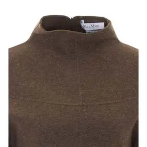 Max Mara Tenuta Wool And Cashmere Jersey Dress