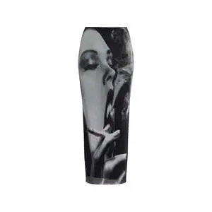 JEAN PAUL GAULTIER Grey Skirts Straight Skirts - Gray