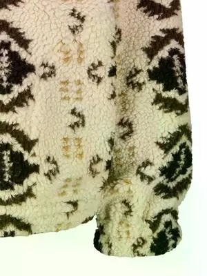 STUDIO TOMBOY Patterned Shearling Jacket