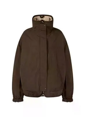 STUDIO TOMBOY Patterned Shearling Jacket
