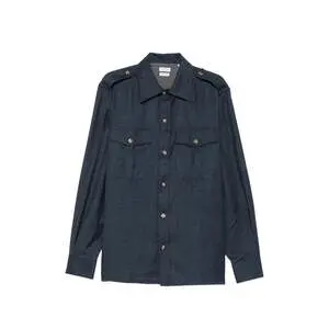 Brunello Cucinelli Shirts - Blue