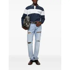 Acne Studios Polo Shirts - Blue