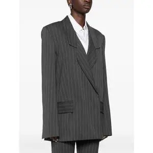 Sportmax Grey Jackets Blazers