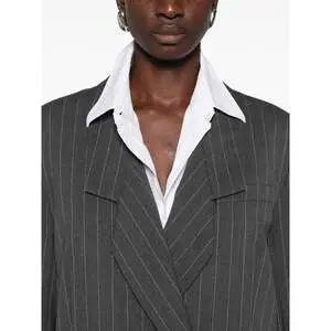 Sportmax Grey Jackets Blazers