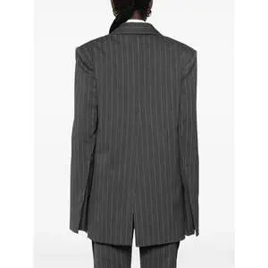 Sportmax Grey Jackets Blazers