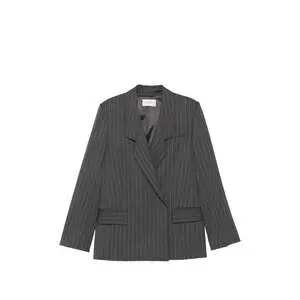 Sportmax Grey Jackets Blazers - Gray