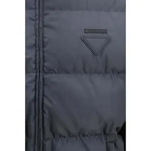 Prada Grey Jackets Padded & Down Jackets