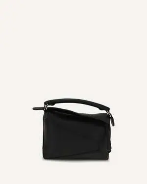 Loewe Puzzle Edge Mini Handbag - Black