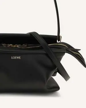 Loewe Whisker Glazed Calfskin Shoulder Bag