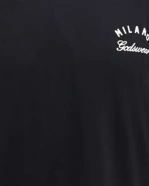 Gcds Cotton Crewneck T-hirt With Back Logo