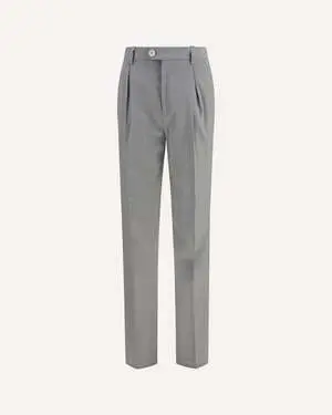 Brunello Cucinelli Dynamic Wool Pants - Grey