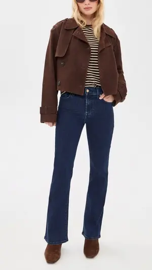 7 For All Mankind The Petite Leggy Bootcut Jeans