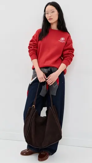 Sporty & Rich Emmett Sr Hotel Crewneck Sweatshirt