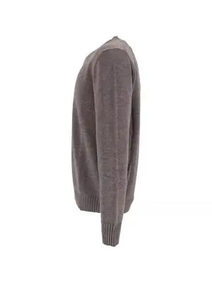 BALLANTYNE Crew-neck Merino Sweater - Brown