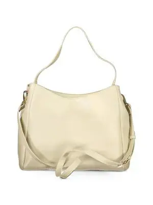 MARIO VALENTINO Woven-design Logo-plaque Shoulder Bag
