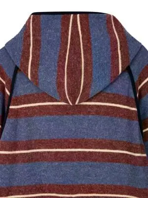 STUDIO TOMBOY Striped Hooded Maxi Dress