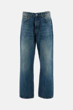 Our Legacy Pantaloni Denim Third Cut River Blue Wash - Blu