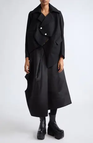 Comme Des Garçons Wool Kersey Jacket