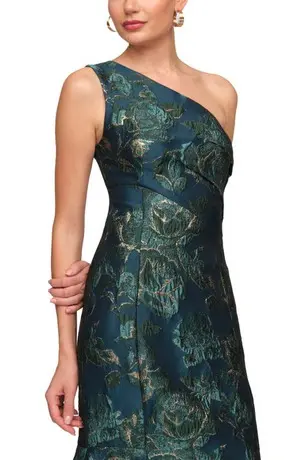 Js Collections Agnes One-shoulder Gown