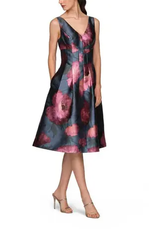 KAY UNGER Ines Cocktail Dress