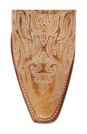 CORRAL Crackled Knee High Western Boot