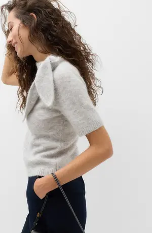 M&s Scarf Tie Sweater