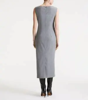 Marella Draped Midi Dress