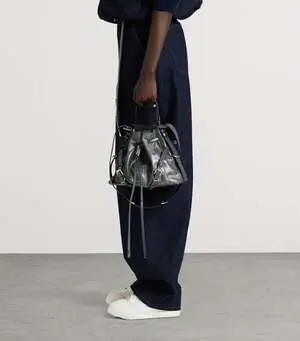 Givenchy Small Leather Voyou Bucket Bag