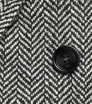 AMI Paris Wool Double-breasted Overcoat