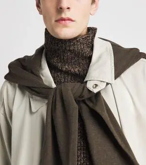 LEMAIRE Alpaca-yak-blend Funnel-neck Sweater