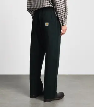 Carhartt Work In Progress Stretch-cotton Drawstring Floyde Trousers