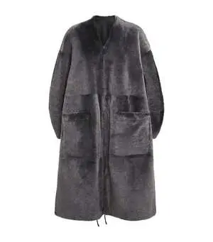 Max Mara Shearling Reversible Coat