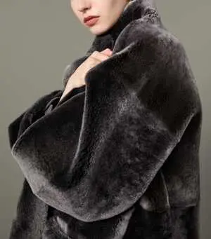 Max Mara Shearling Reversible Coat